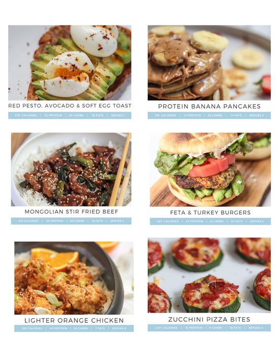 The Balanced Fit Girl Recipe eBook – Gen's Gym